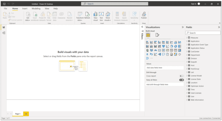 Custom LicenseAnalyzer Reports via Tableau, Power BI Integration